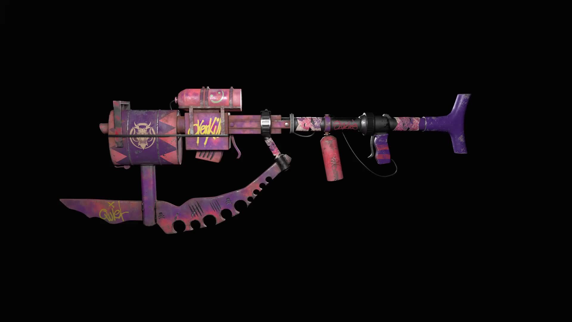 ArtStation - post apocalyptic flamethrower