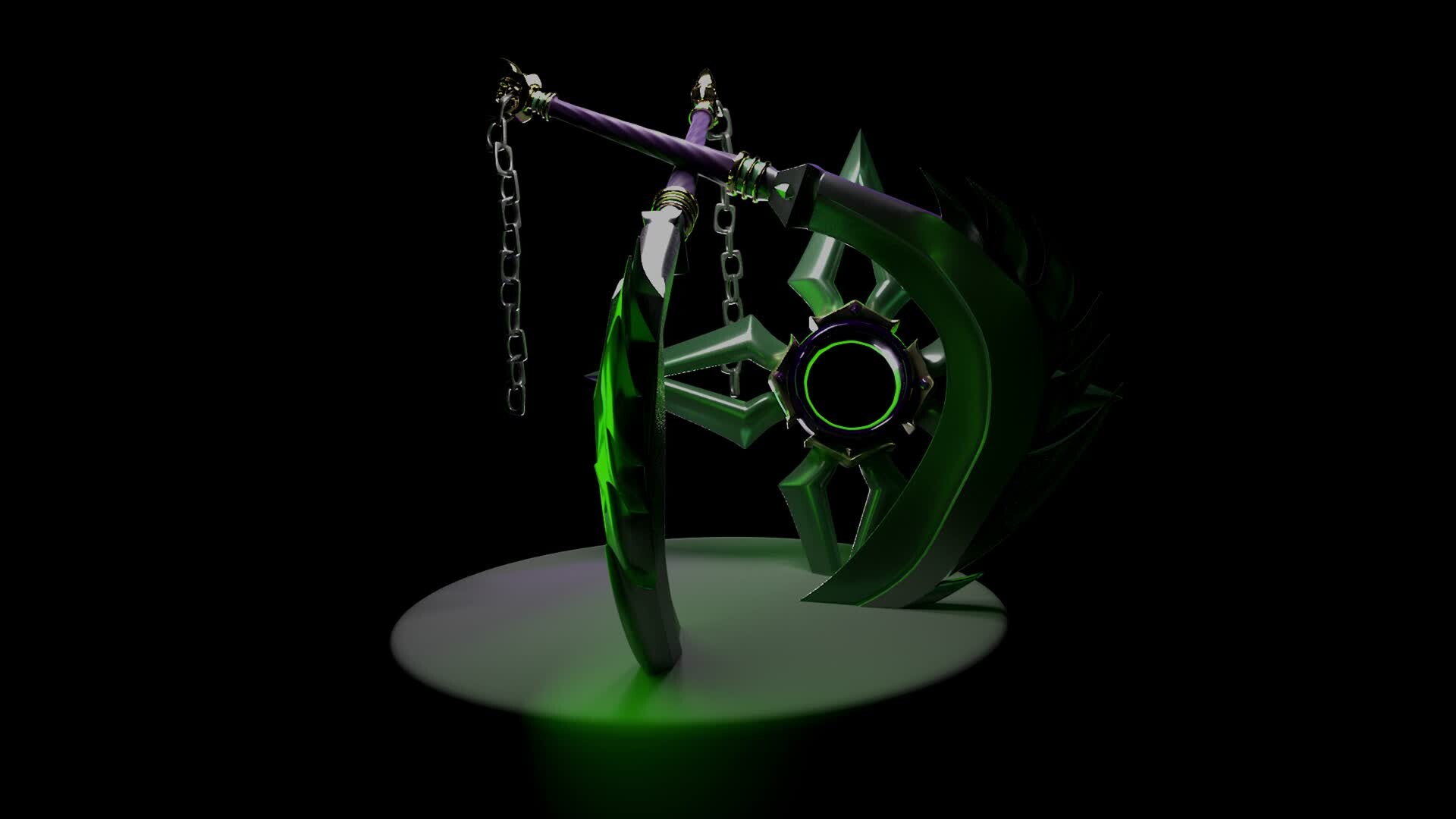 ArtStation - Ninja weapon animation