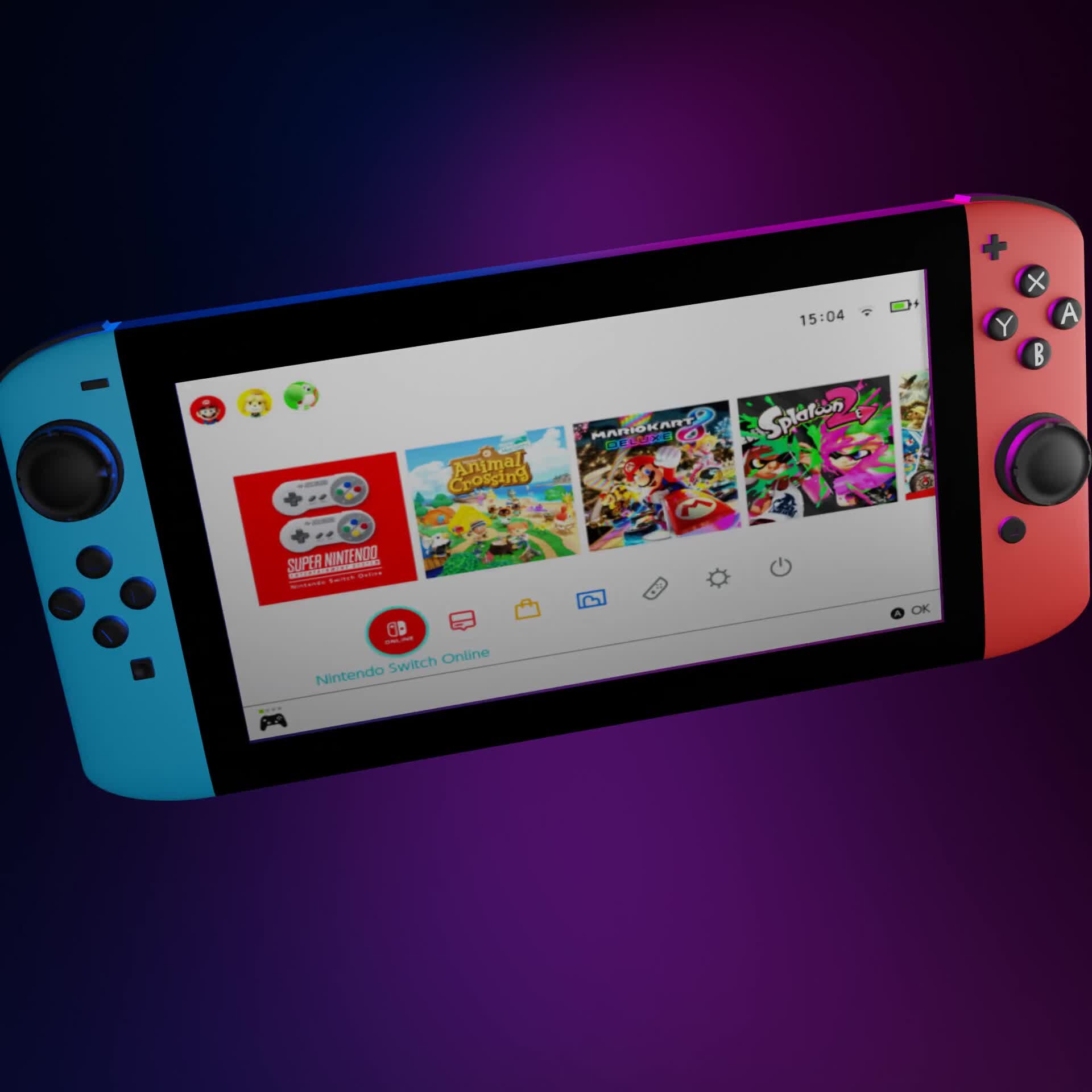 ArtStation - 3D Nintendo Switch Animation