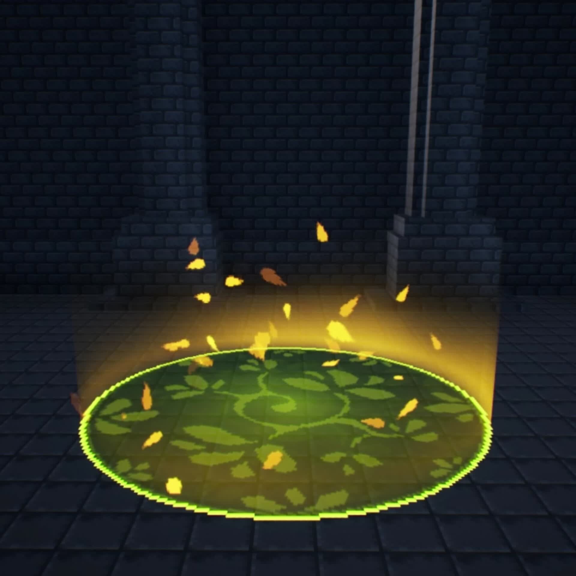 ArtStation - Leafy Growth Aura (Hytale Fan Art)