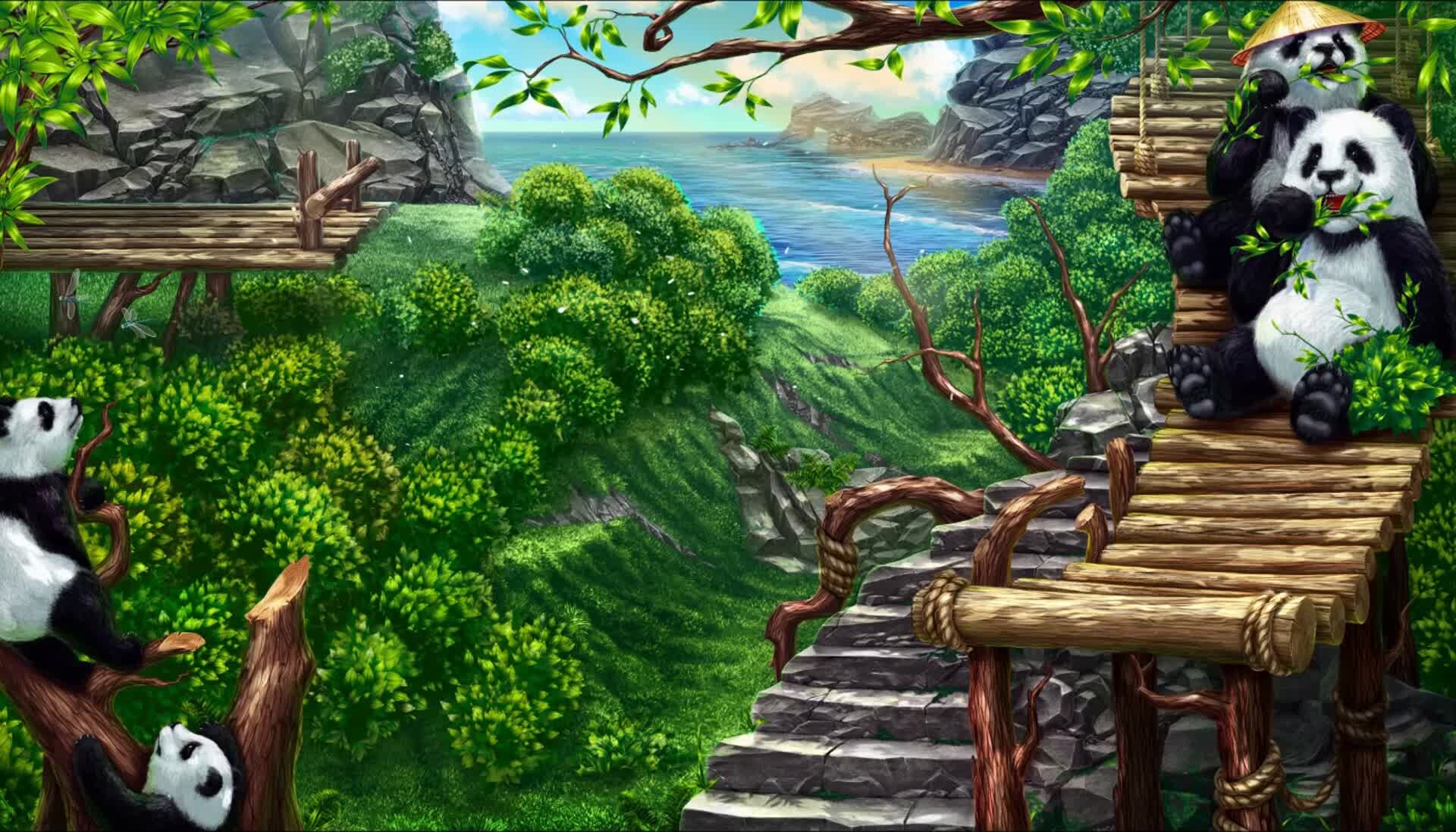 ArtStation - Bonus Game Background animation for the online casino game ...