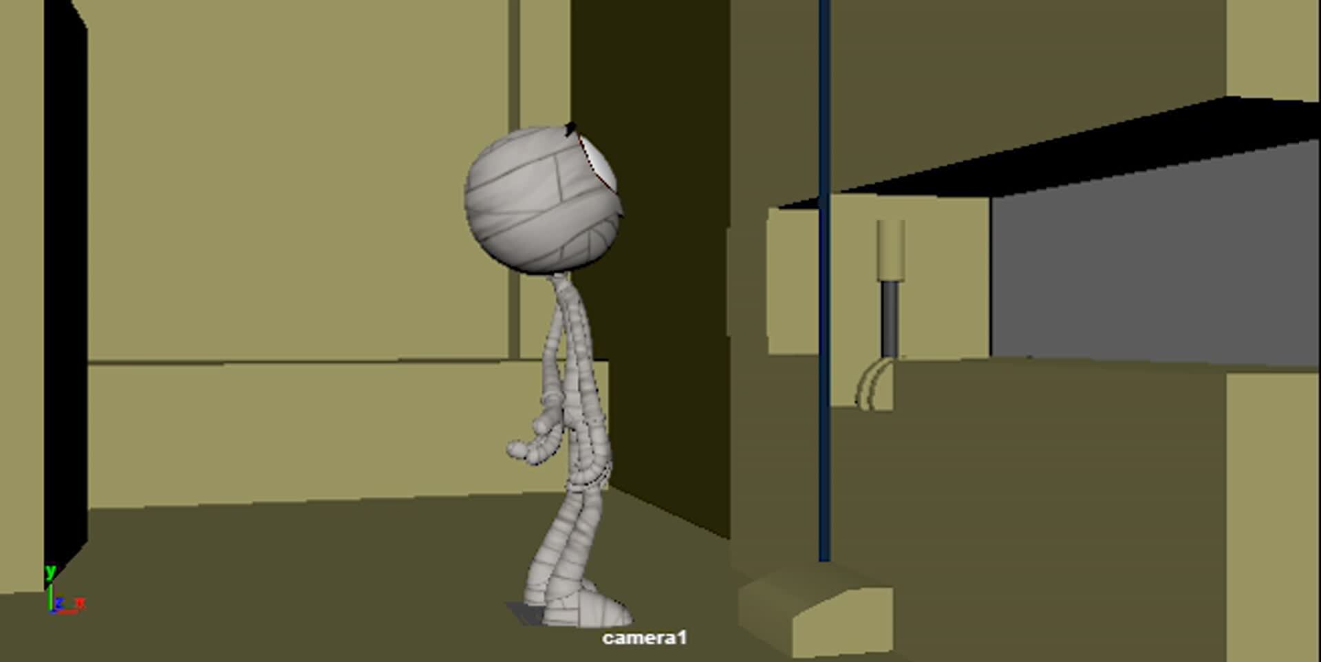 ArtStation - 3D Mummy Animation