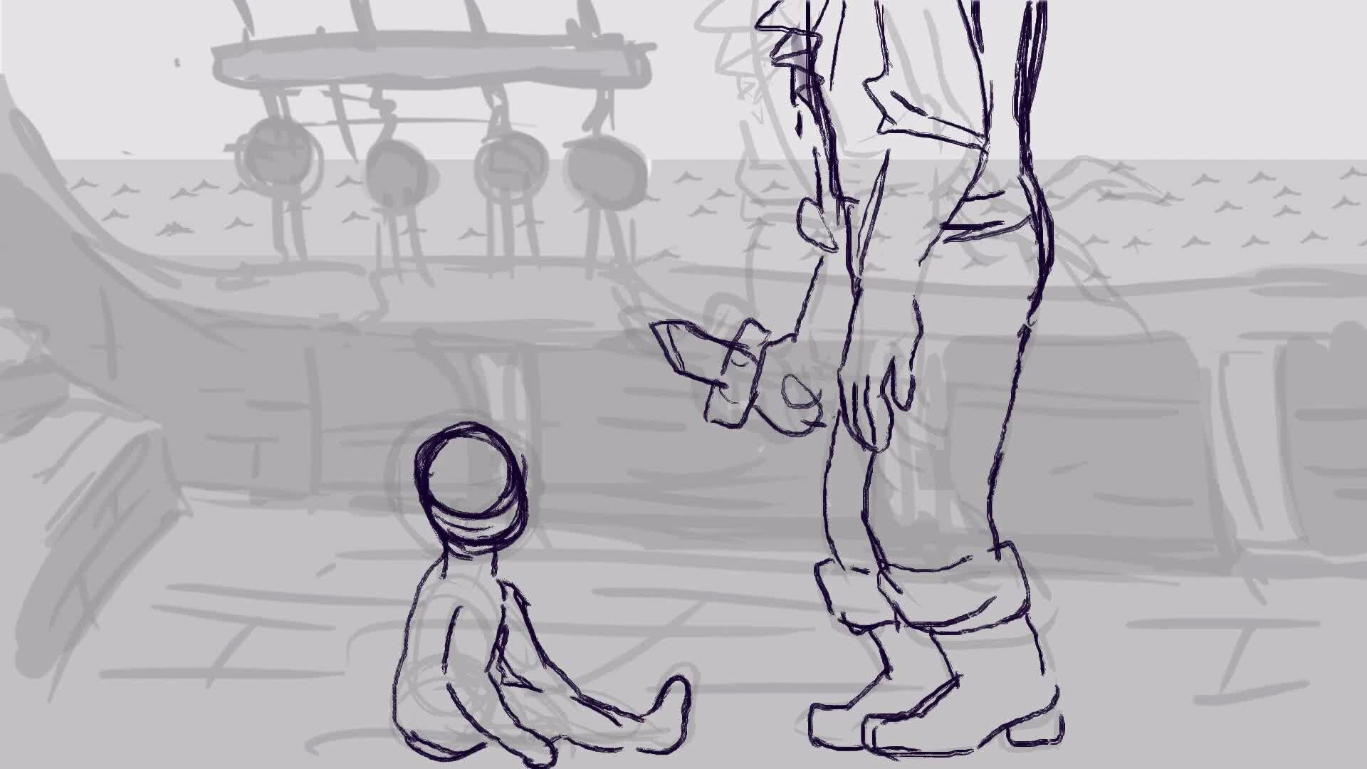 ArtStation - Pirate Blood - Rough Animatic test