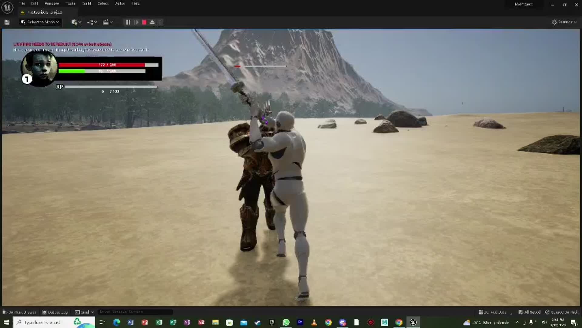 ArtStation - Advance combat system with stamina, health and complex ...