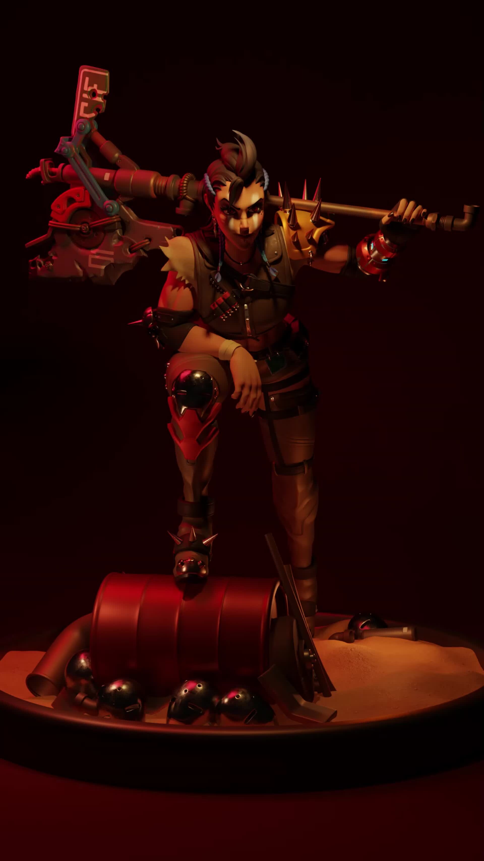 ArtStation - Junker Queen 3D fanart