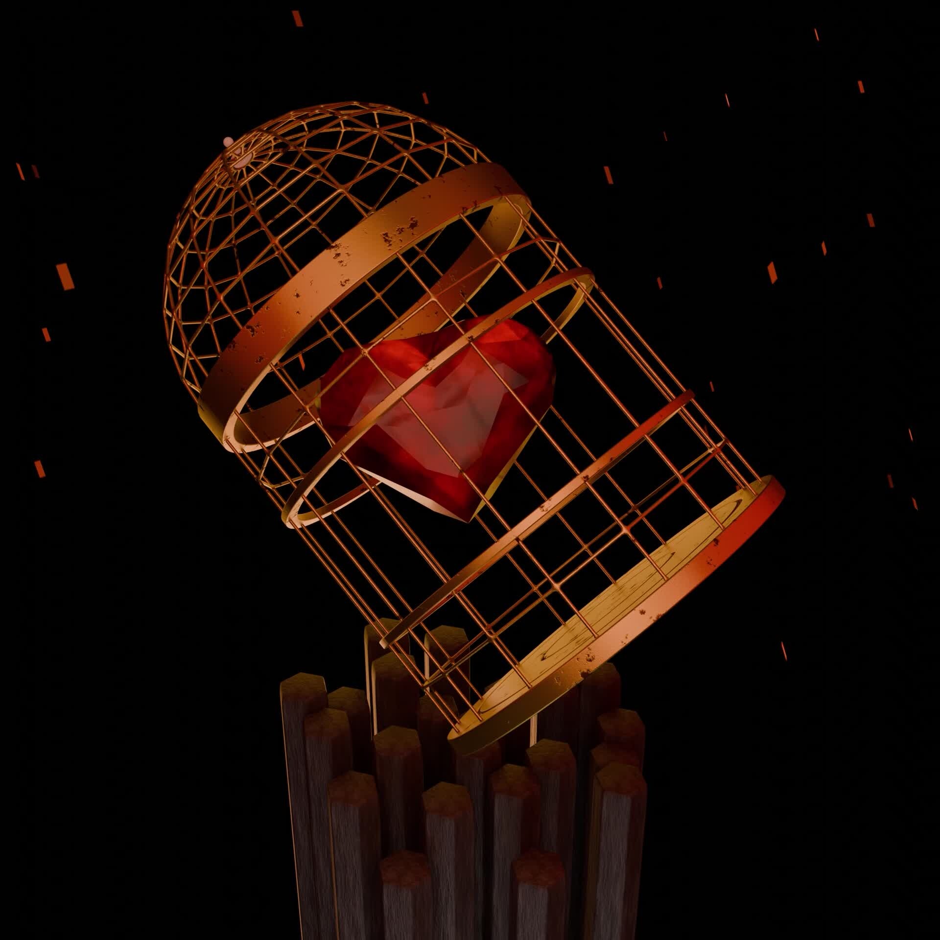 ArtStation - Golden Cage