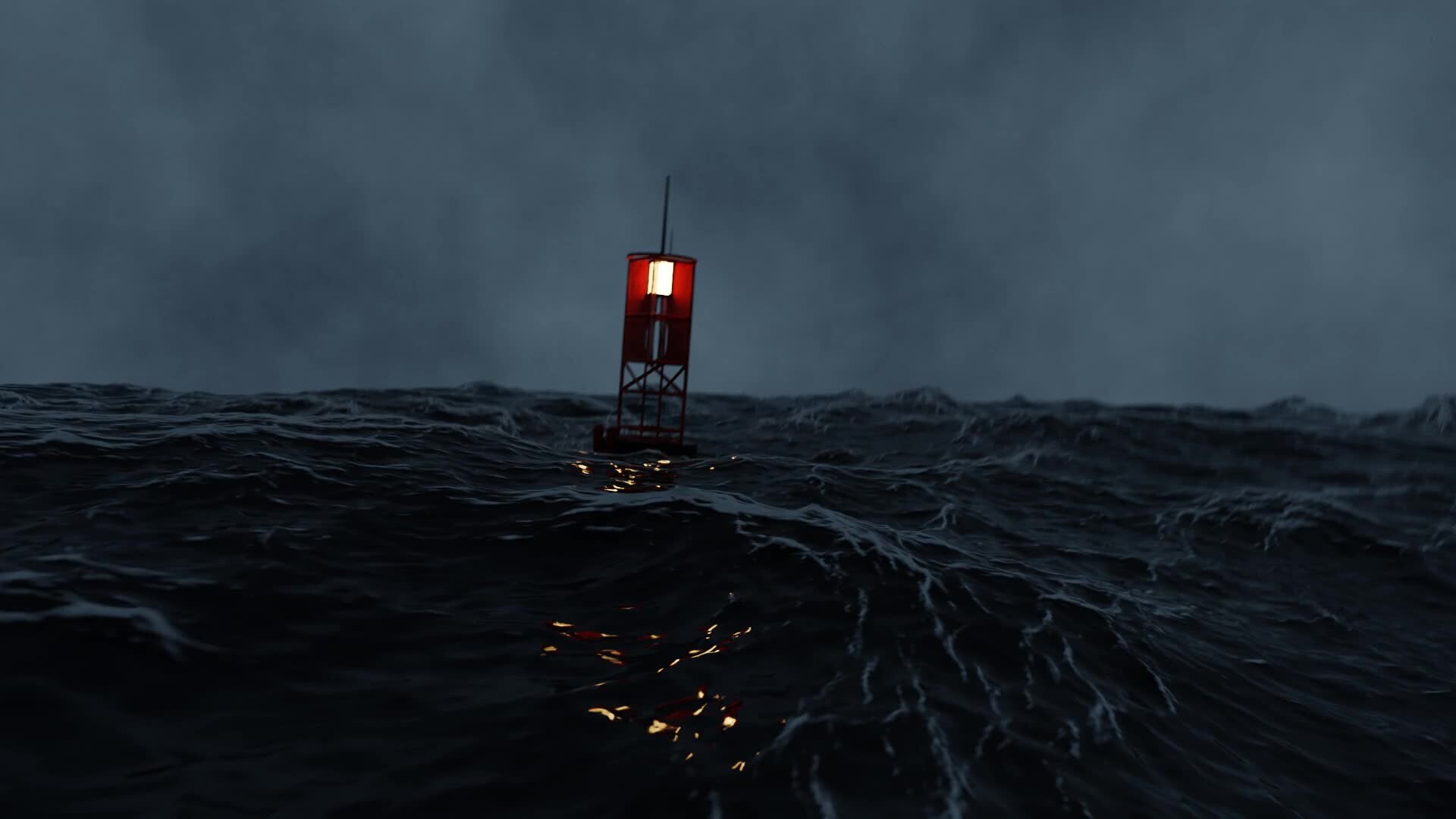 ArtStation - Stormy Bouy