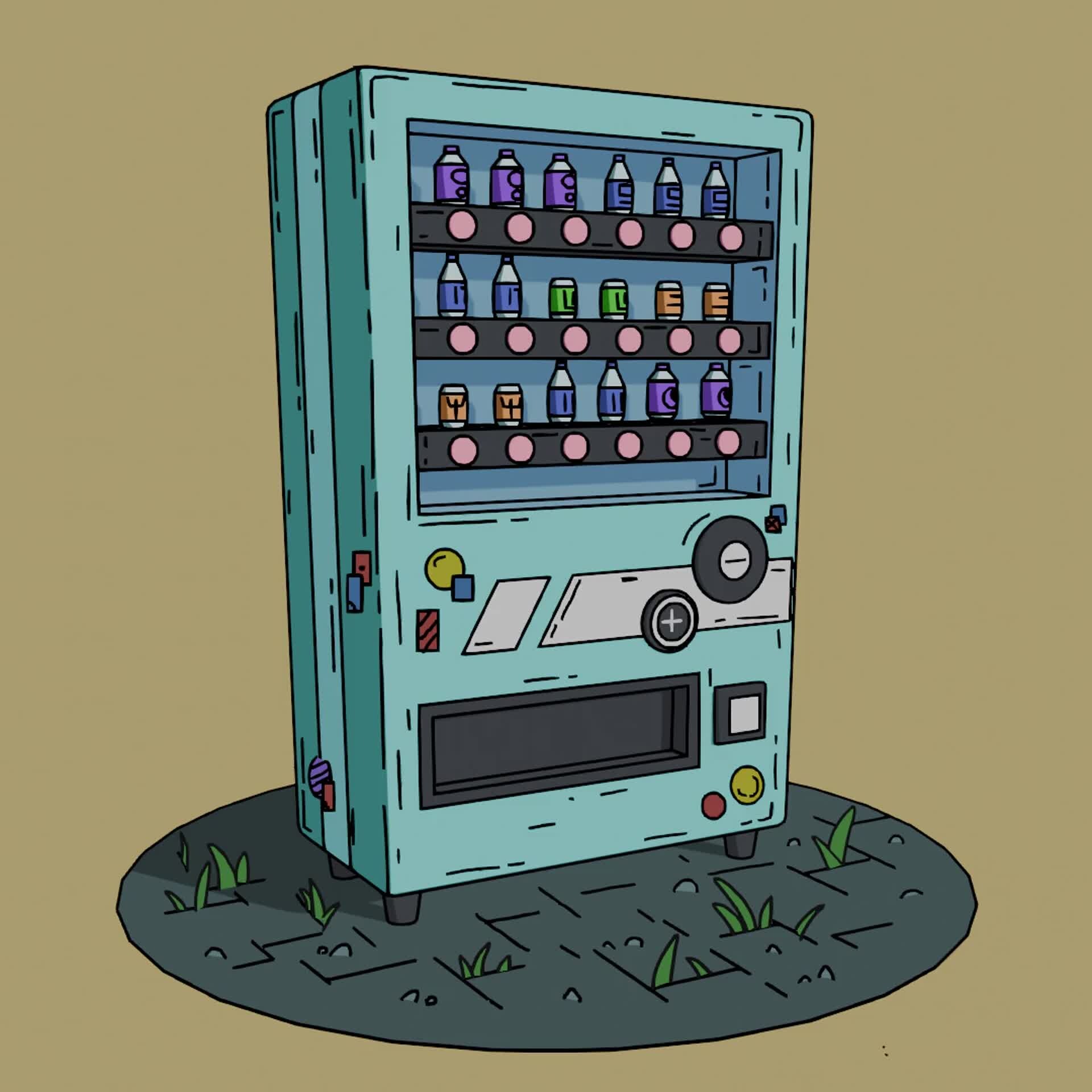 ArtStation - Vending Machine