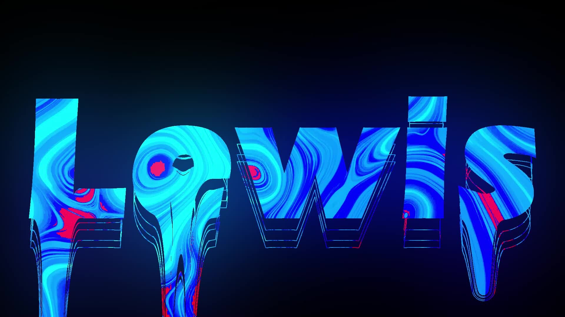 ArtStation - Blue Name Tag