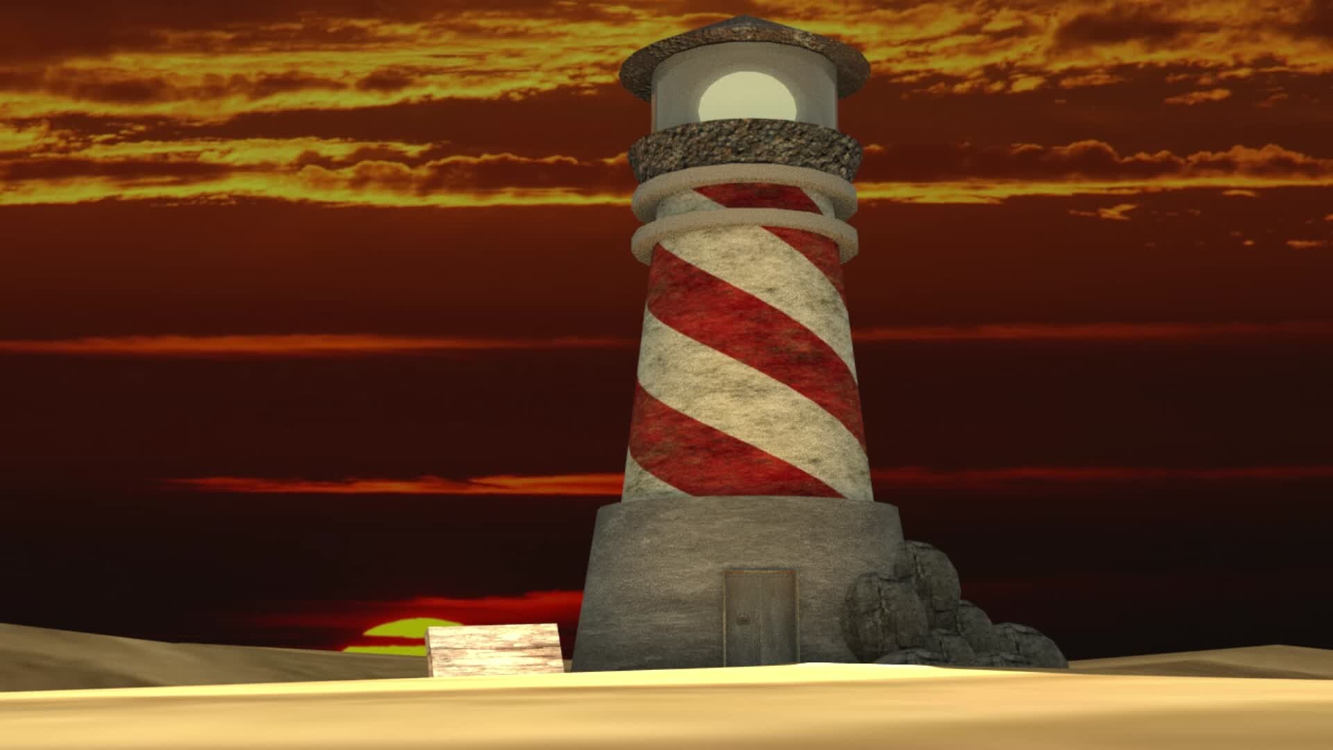 ArtStation - Lighthouse 3D Animation