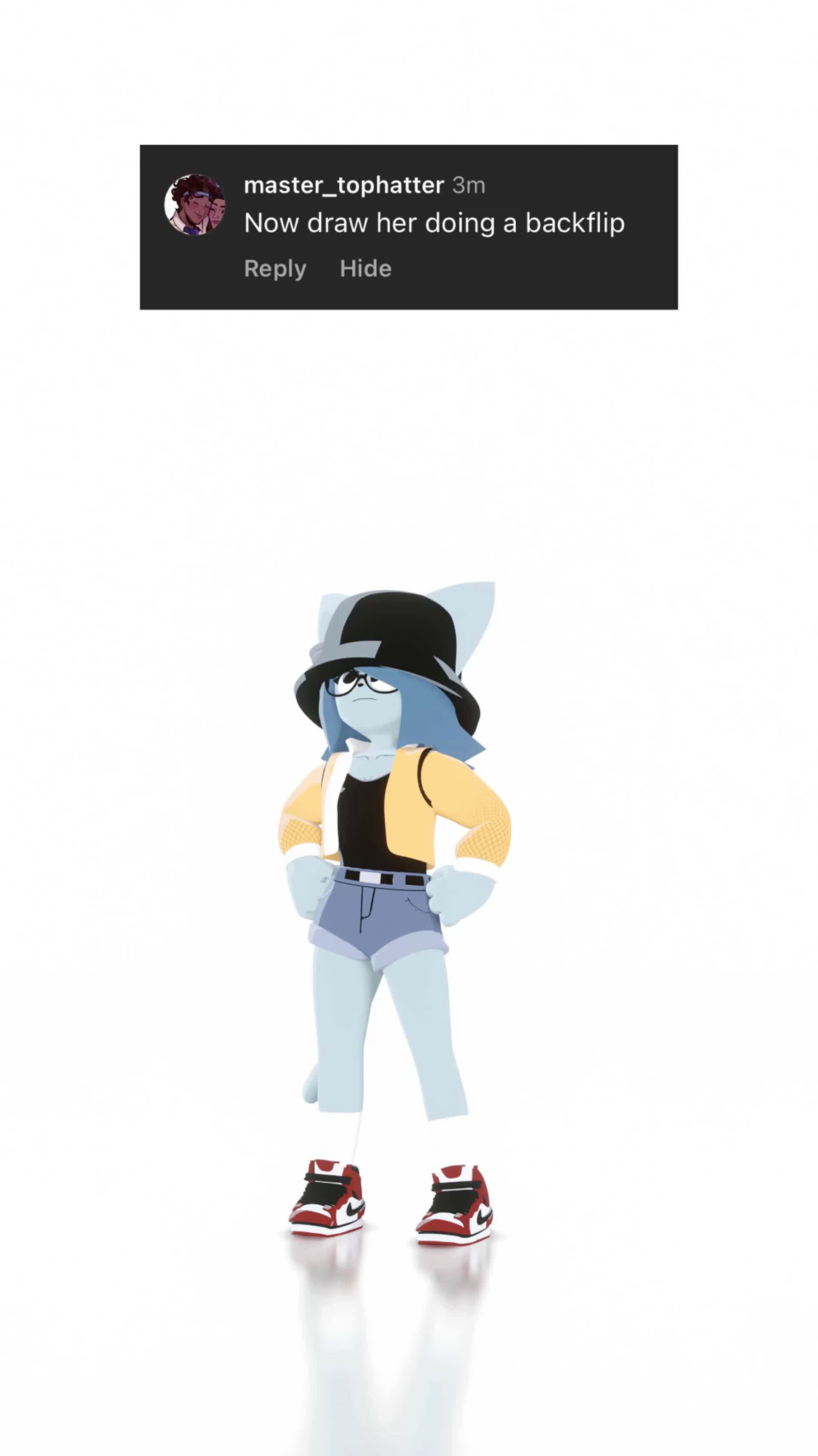 ArtStation - Brooklyn's Backflip - Animation Test Demo