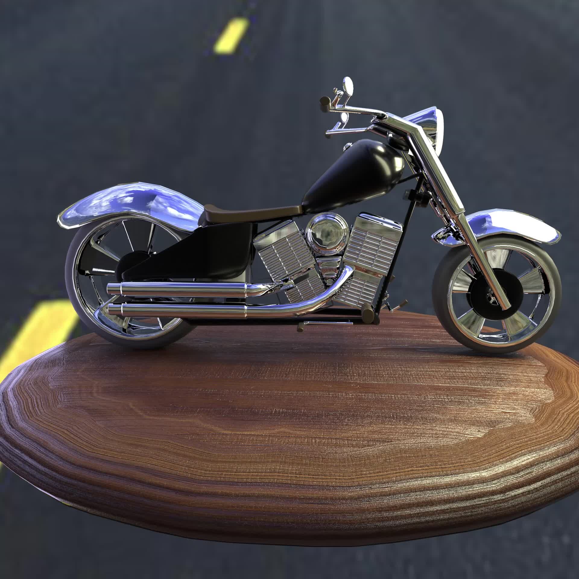 ArtStation - Motorcycle