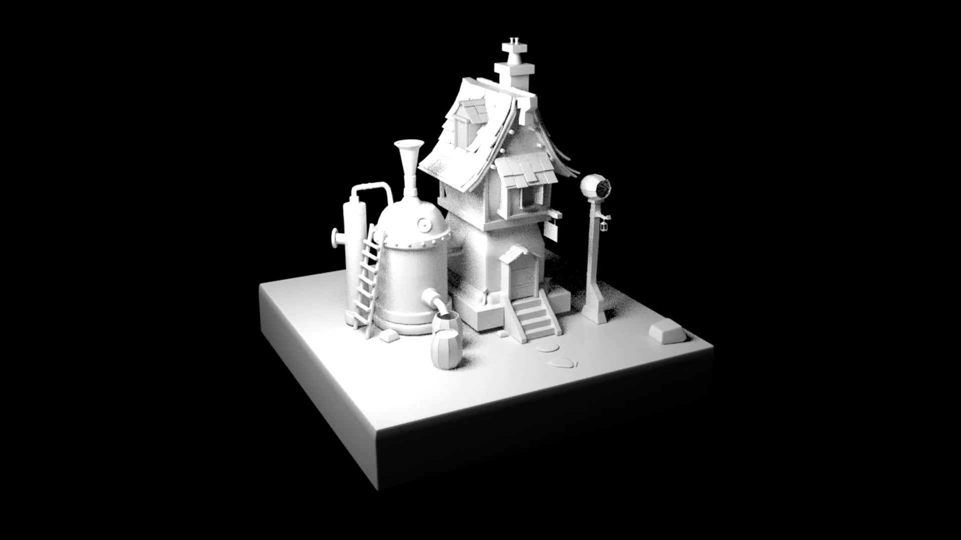 ArtStation - The Possessed House