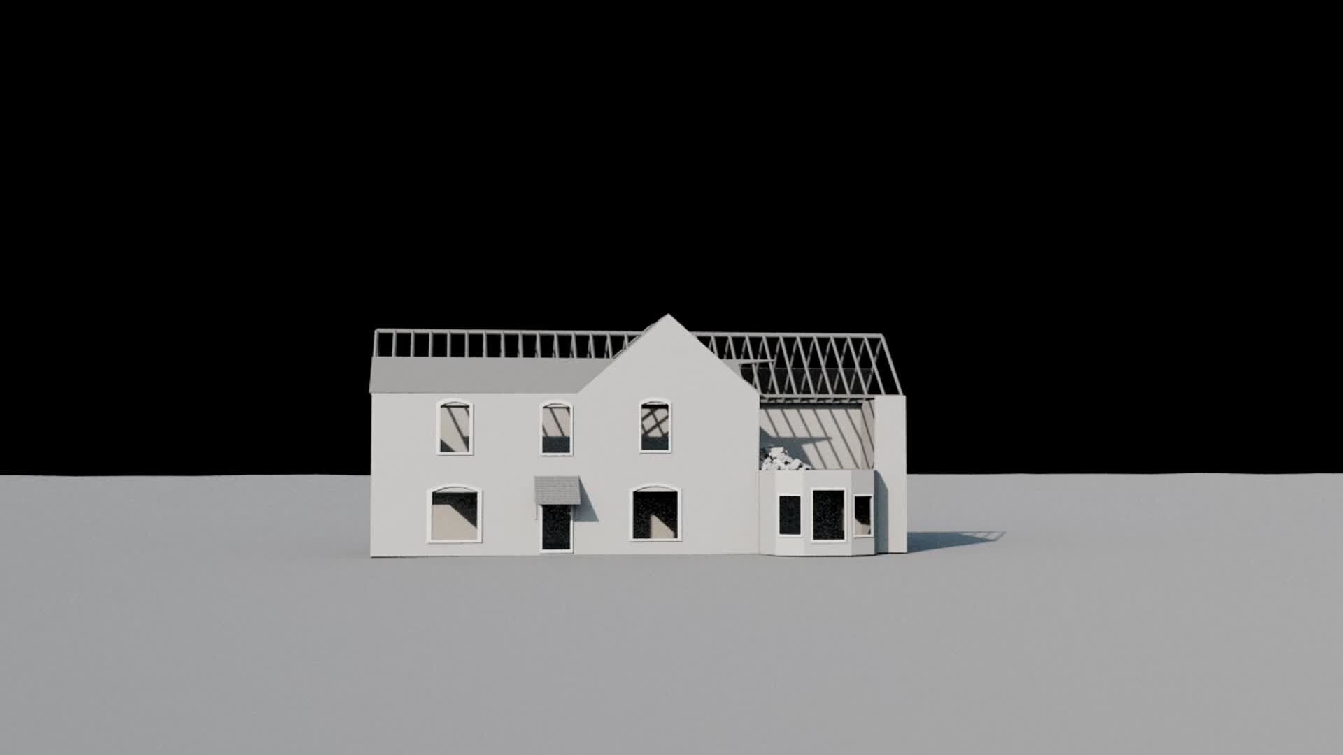 ArtStation - House Destruction Sim