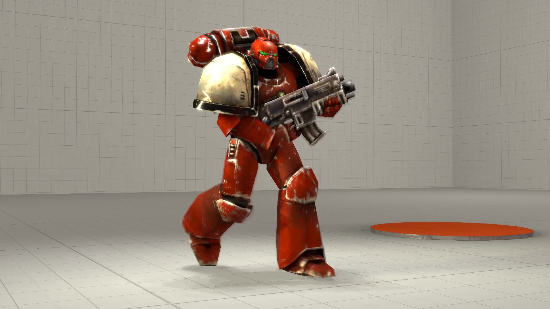 ArtStation - Running Animation: Space Marine