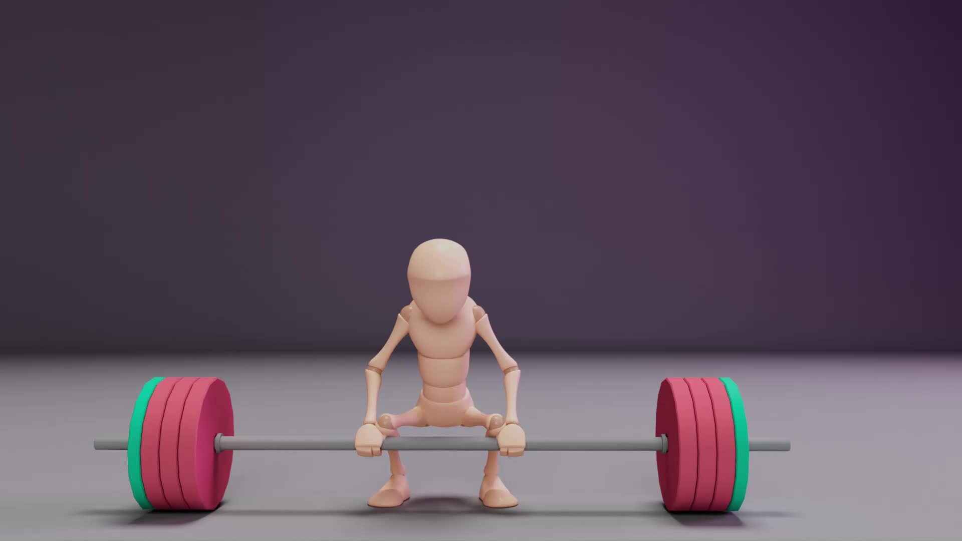 ArtStation - Weight Lifting Animation