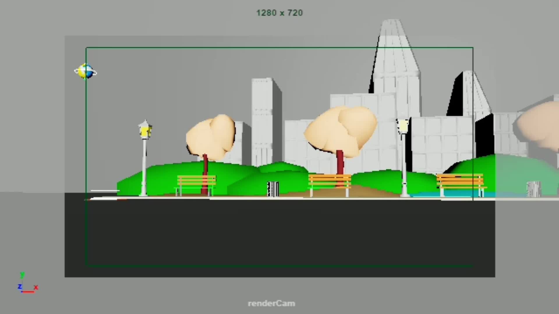 ArtStation - Bouncing ball in Park