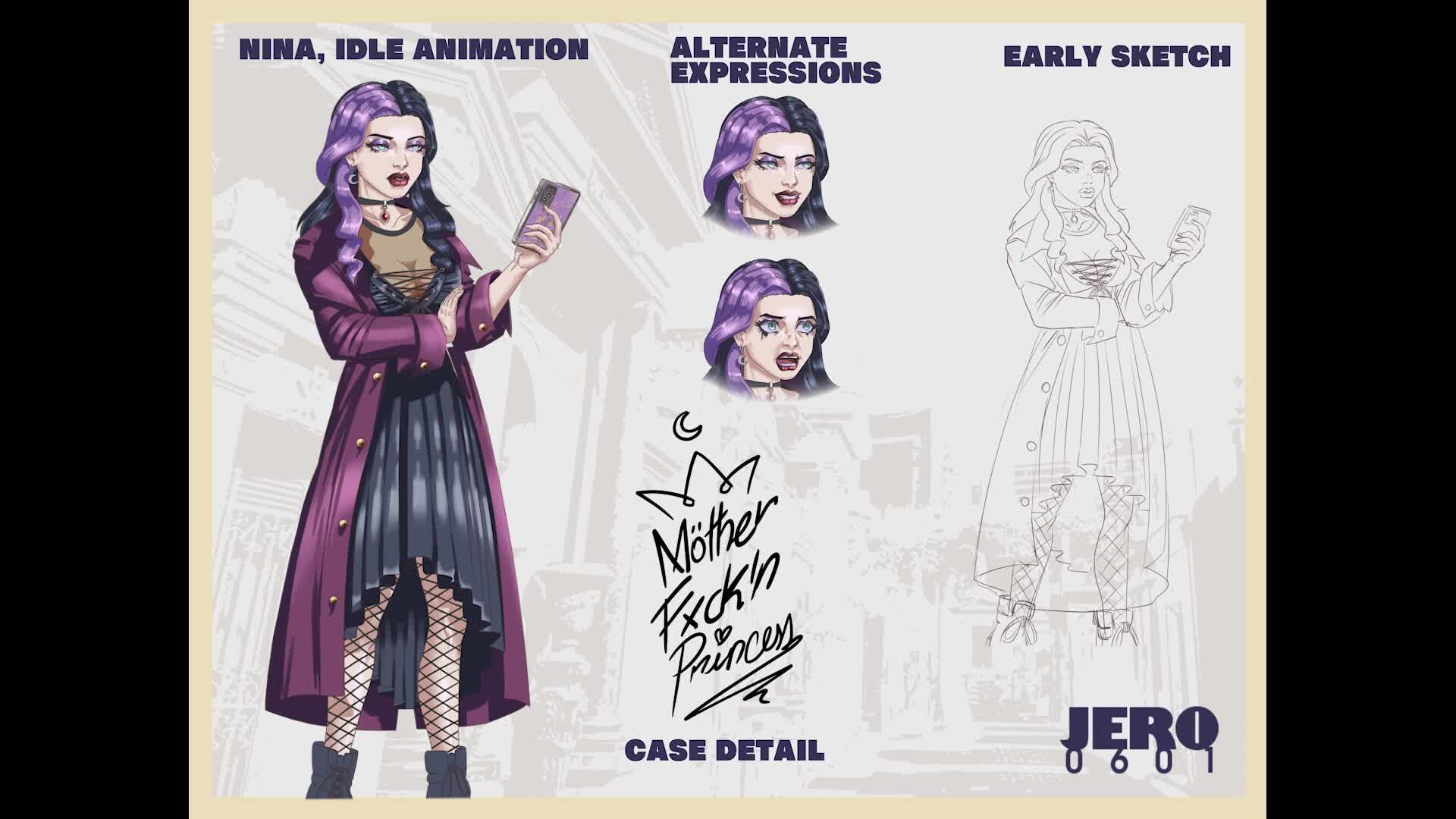 ArtStation - NINA - Character Concept