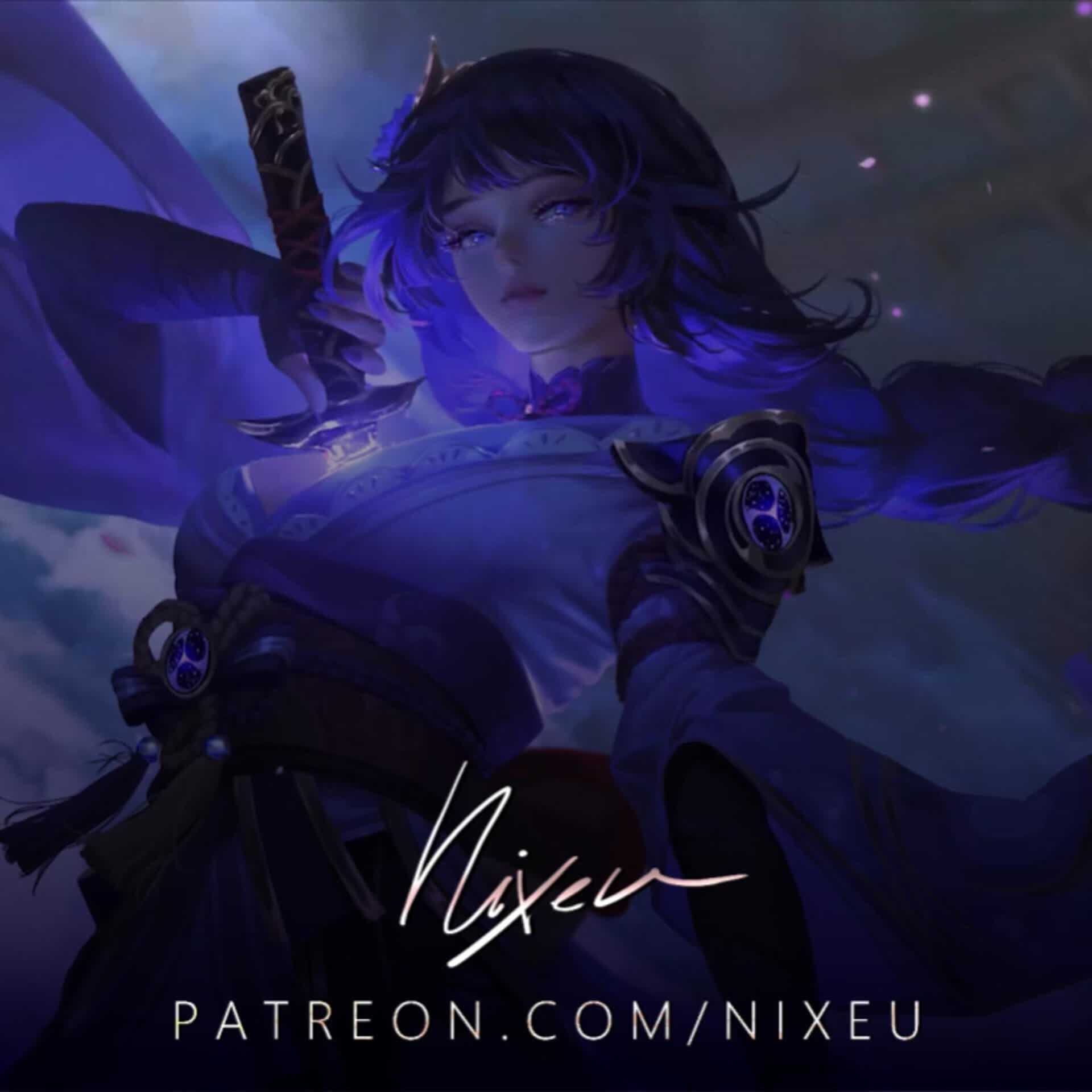 ArtStation - Artwork Animation - Nixeu - Raiden