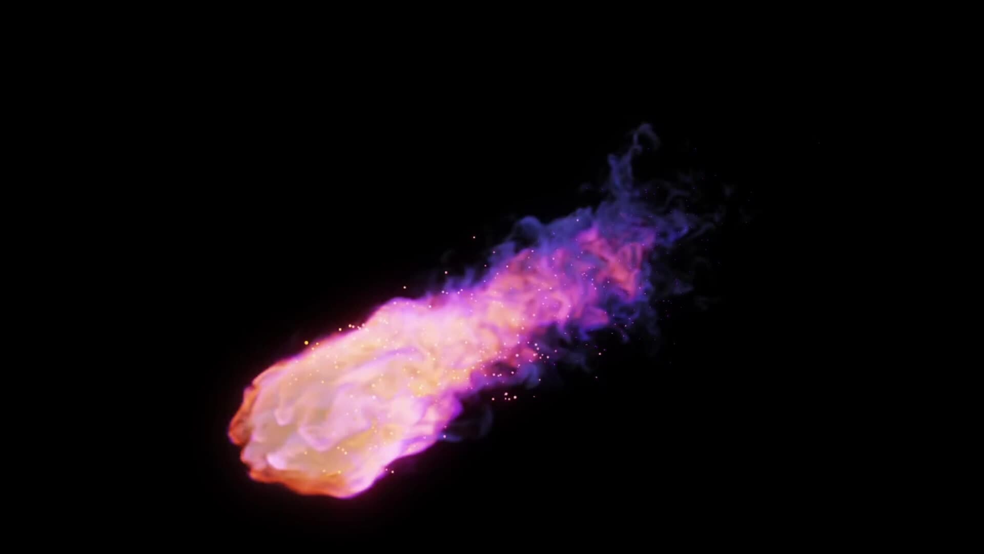 ArtStation - Magic Fire simulation