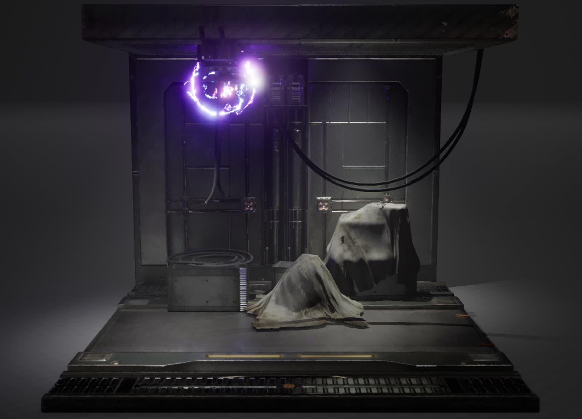 ArtStation - Short circuit effect