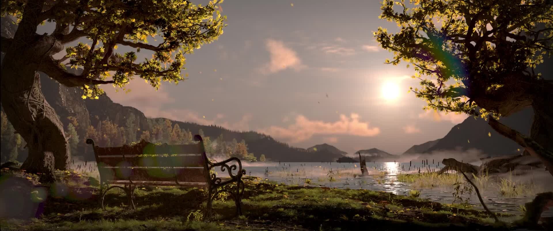 ArtStation - Sunrise_Bench