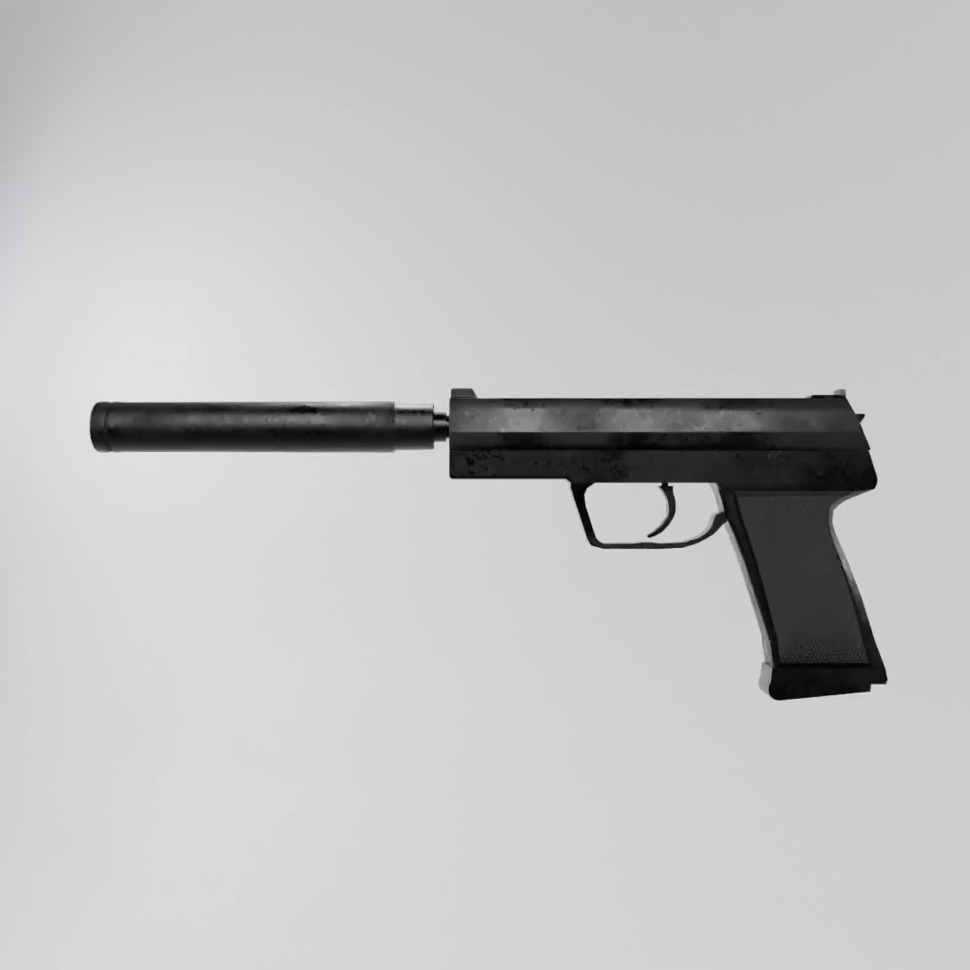 ArtStation - Silenced HK USP 40