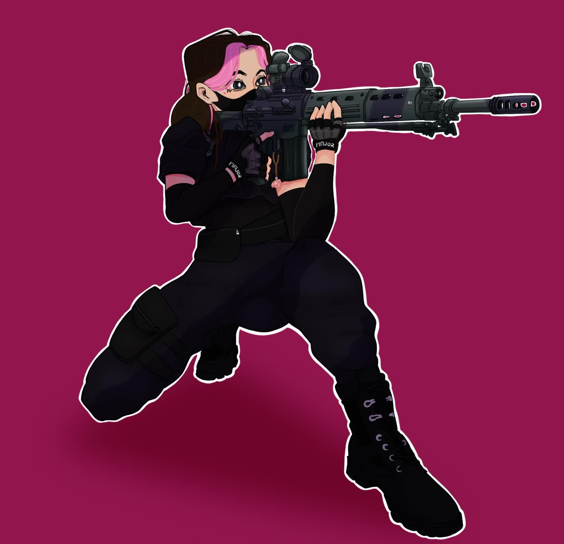 ArtStation - Major (Redesign) (Character Animation - 2022)