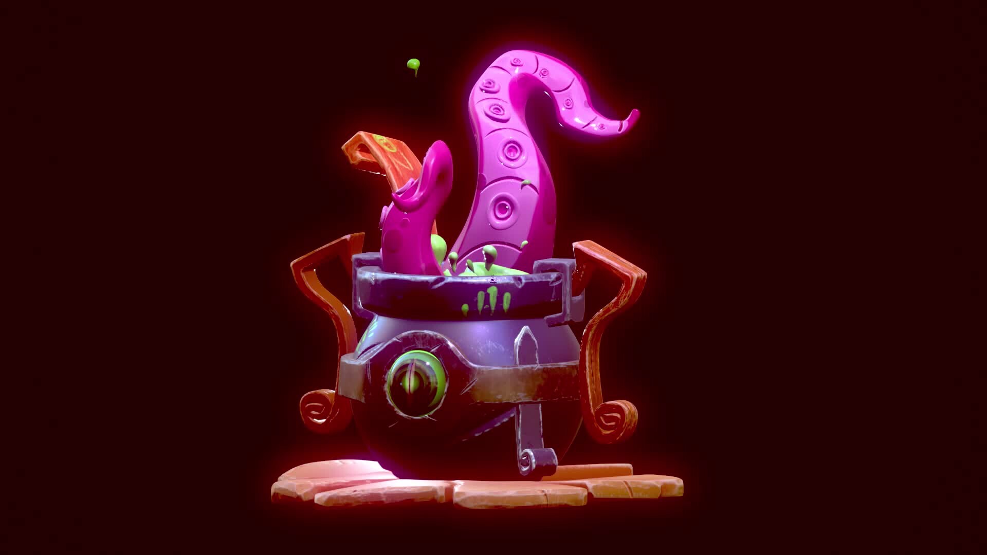 ArtStation - Hot octopus