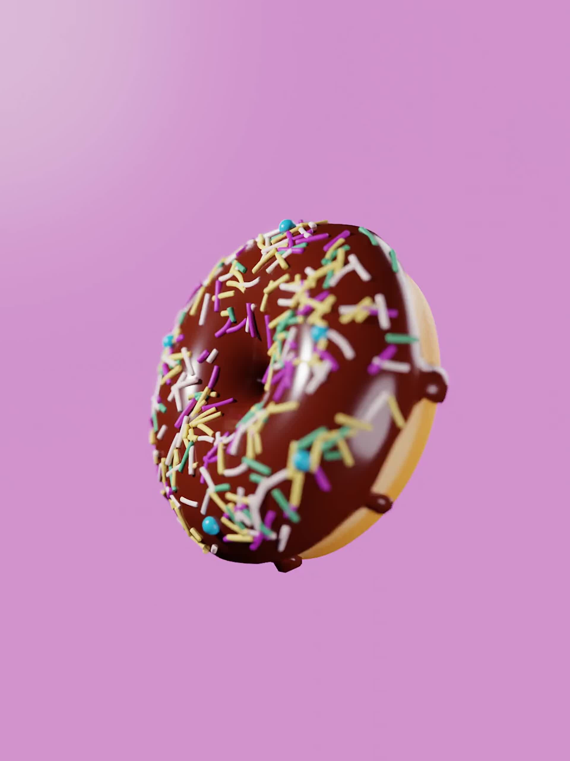 ArtStation - Blender Donut Animation