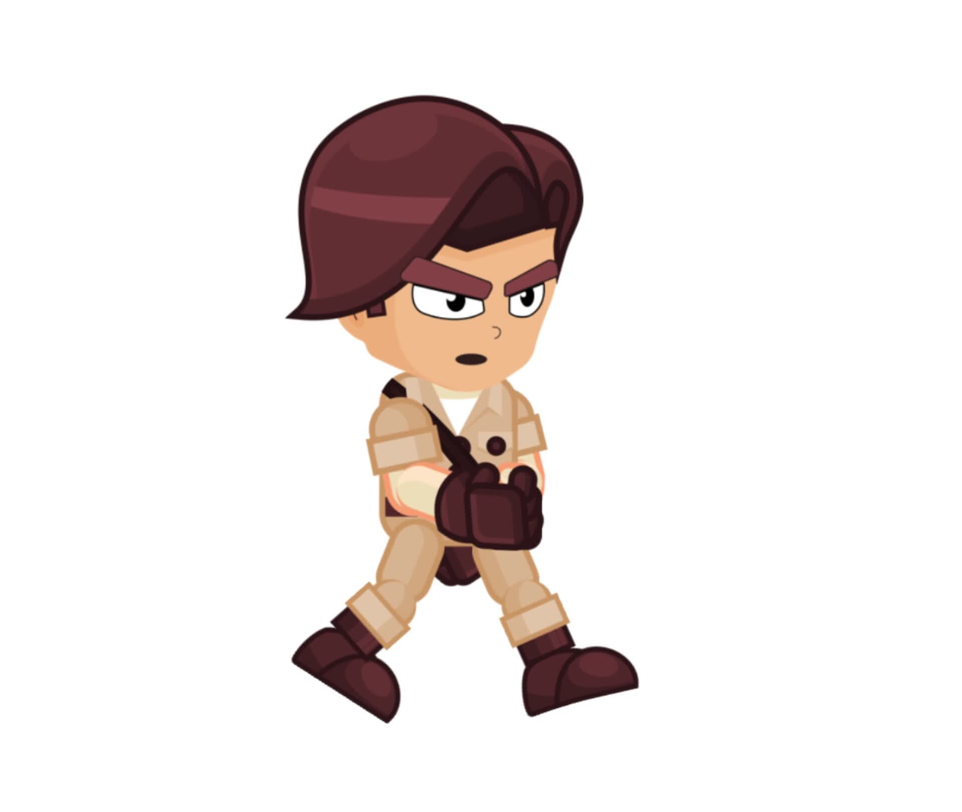 ArtStation - Boy character Run Animation