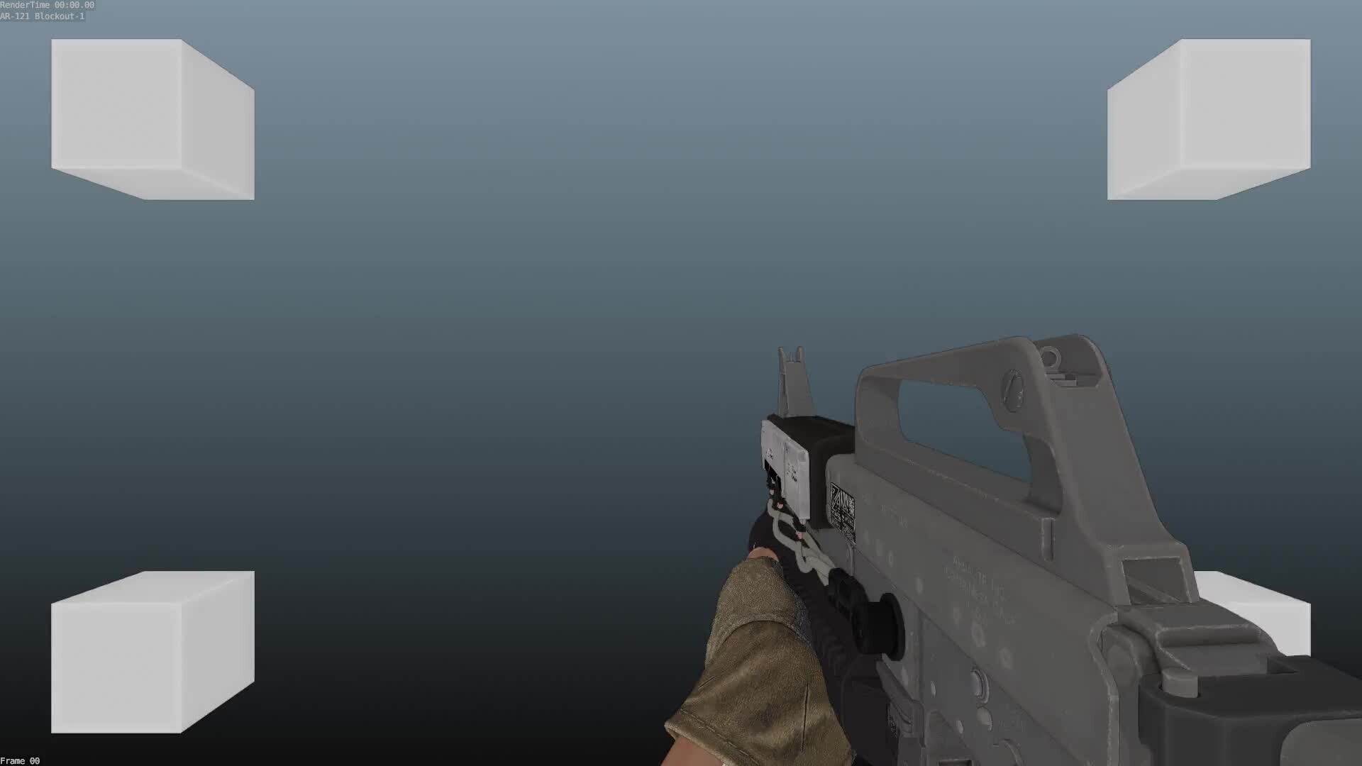 ArtStation - Minde's AR-121 | Viewmodel Reload