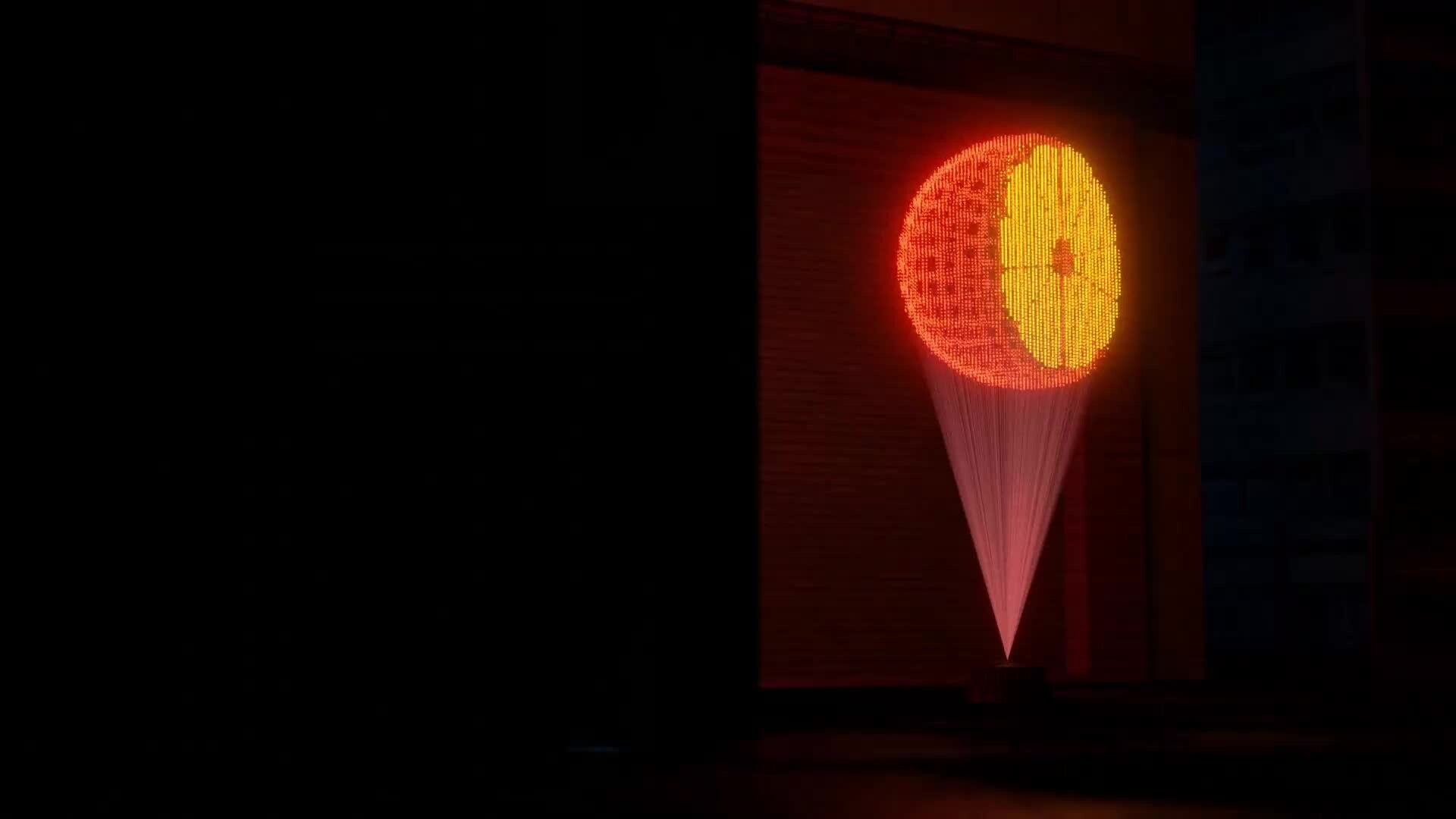 ArtStation - Holographic orange