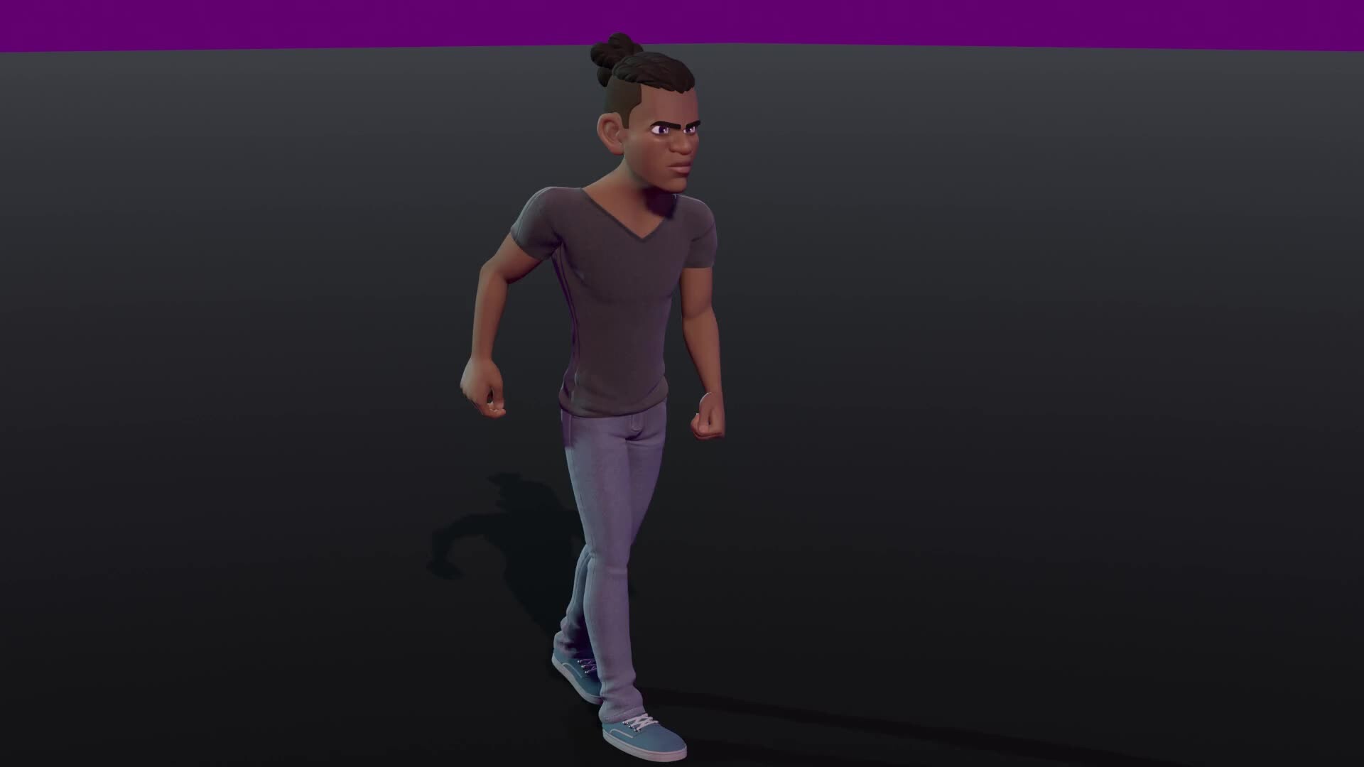 ArtStation - Brave walk cycle