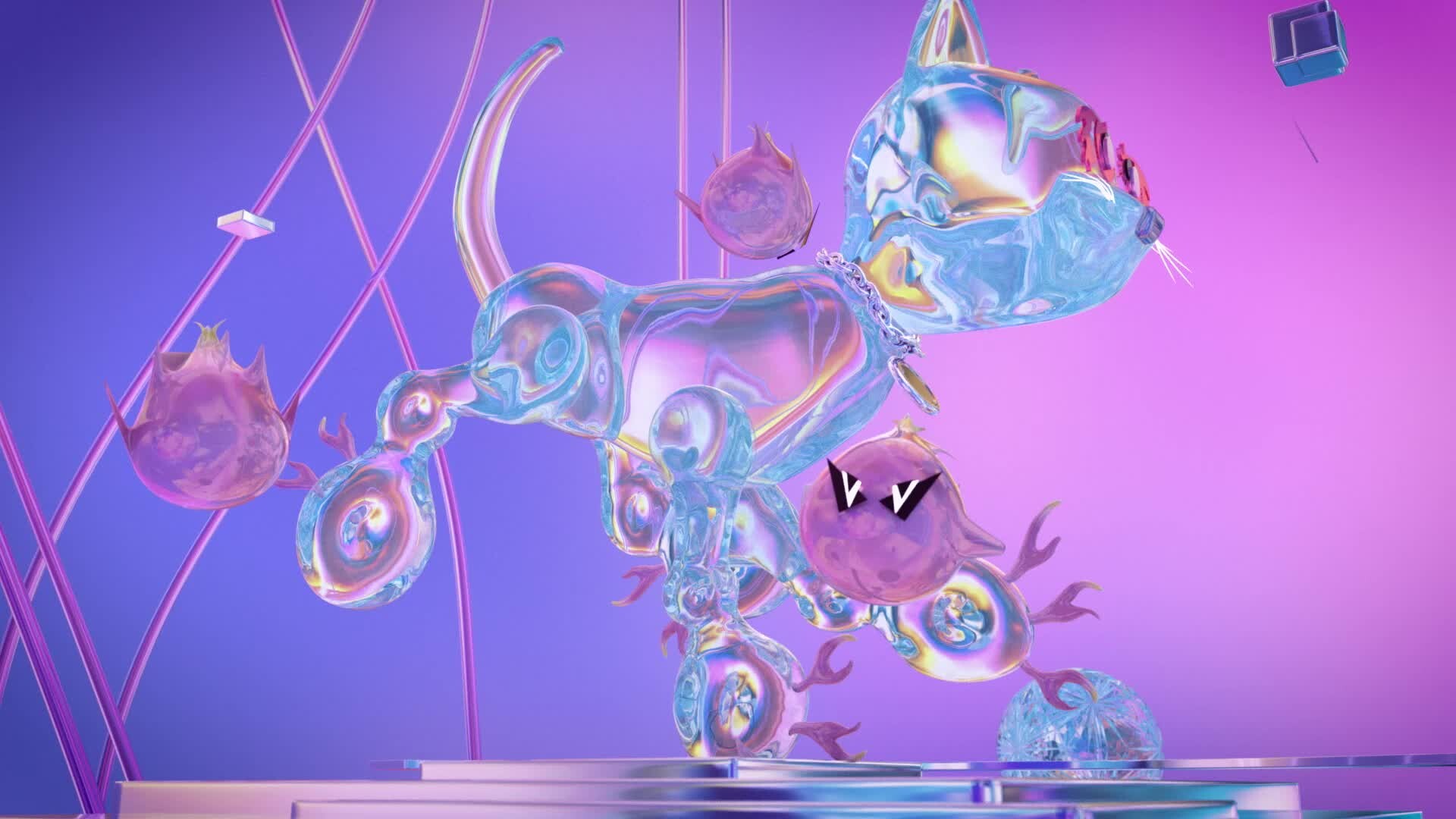 ArtStation - Chrome Cat