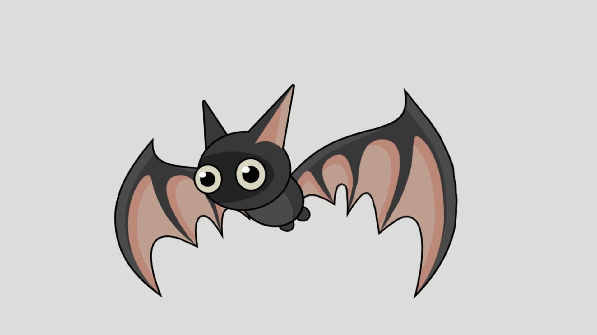 ArtStation - Bat Flying Animation
