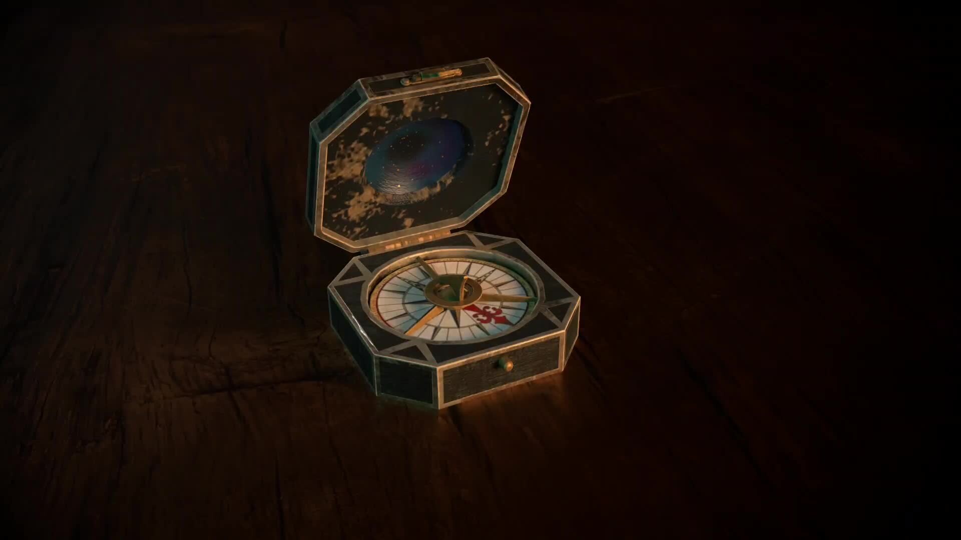 ArtStation - Captain Jack Sparrows Compass game ready asset