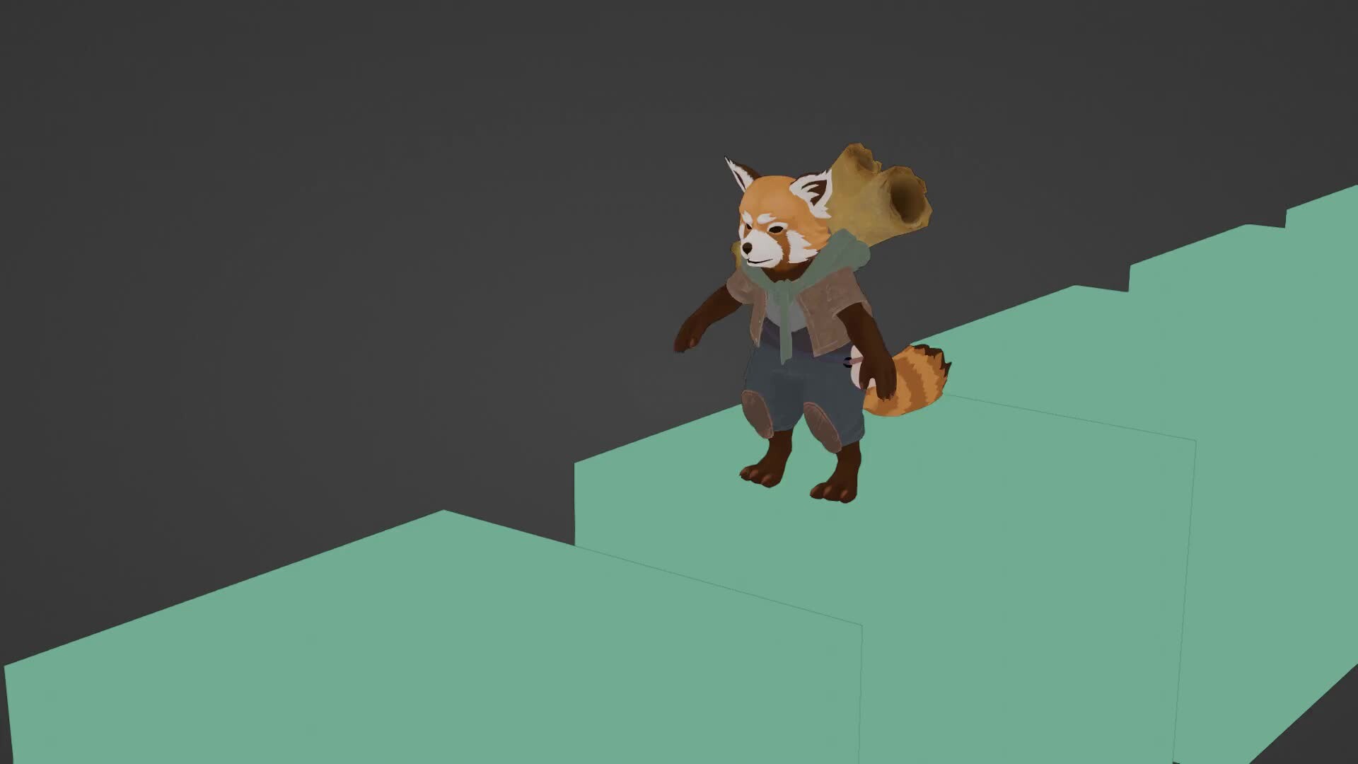 ArtStation - Animation de Saut - ANIMATION 3D