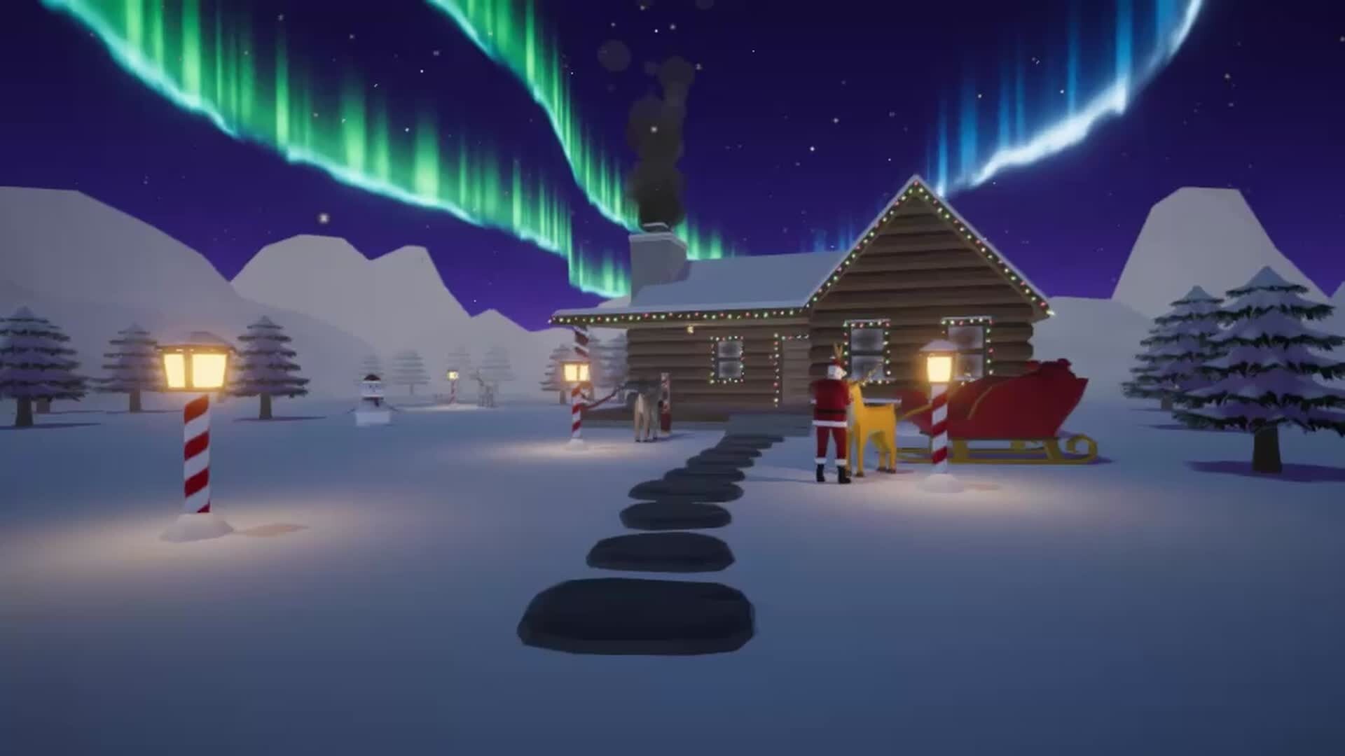 ArtStation - Low poly Christmas Assets