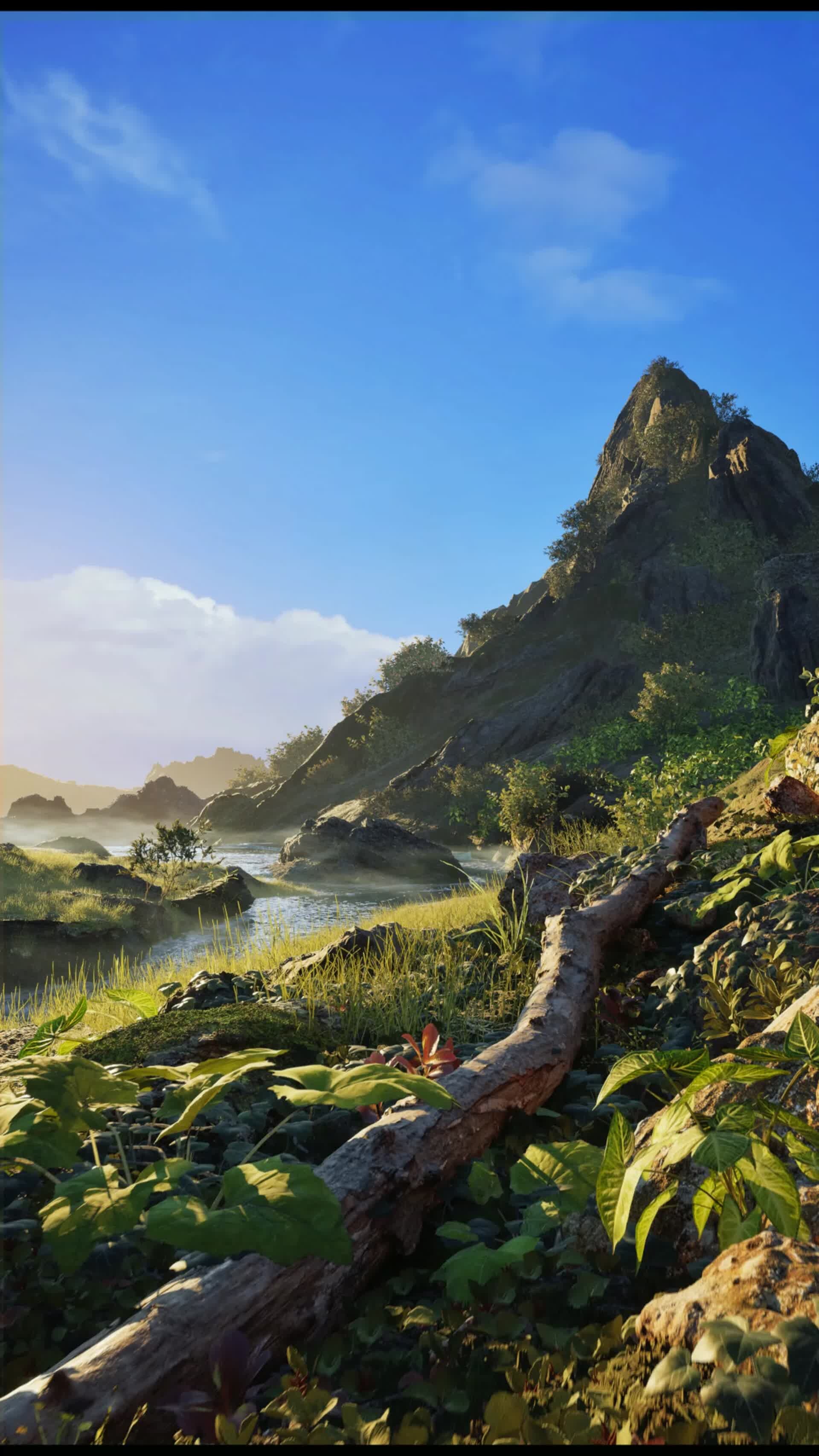 ArtStation - Mountain landscape