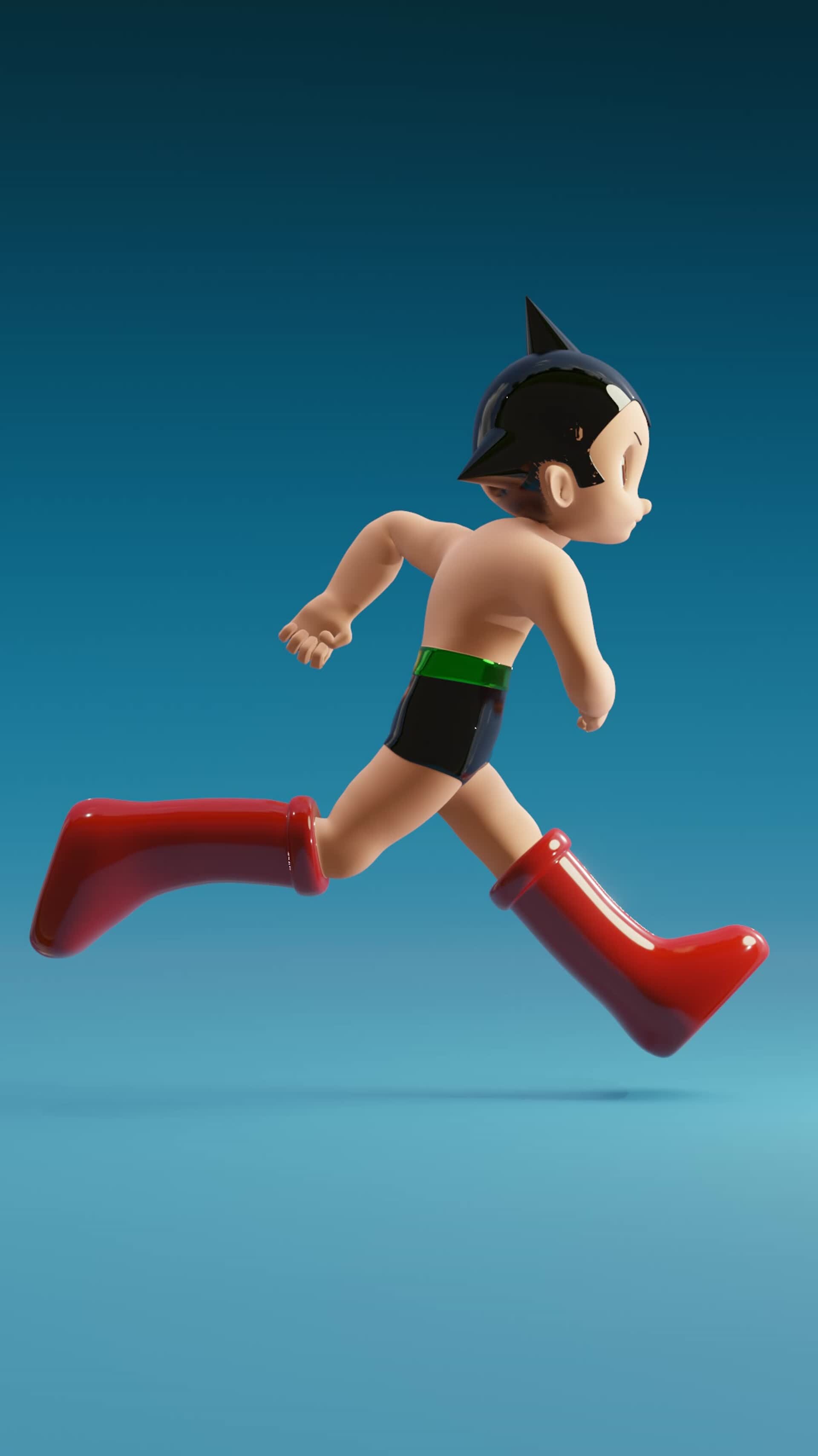 ArtStation - Astro Boy (Run cycle)