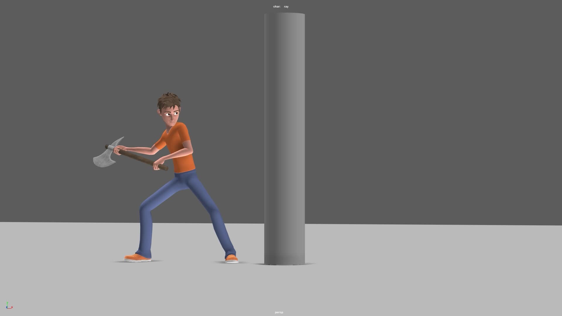 ArtStation - Axe Swing