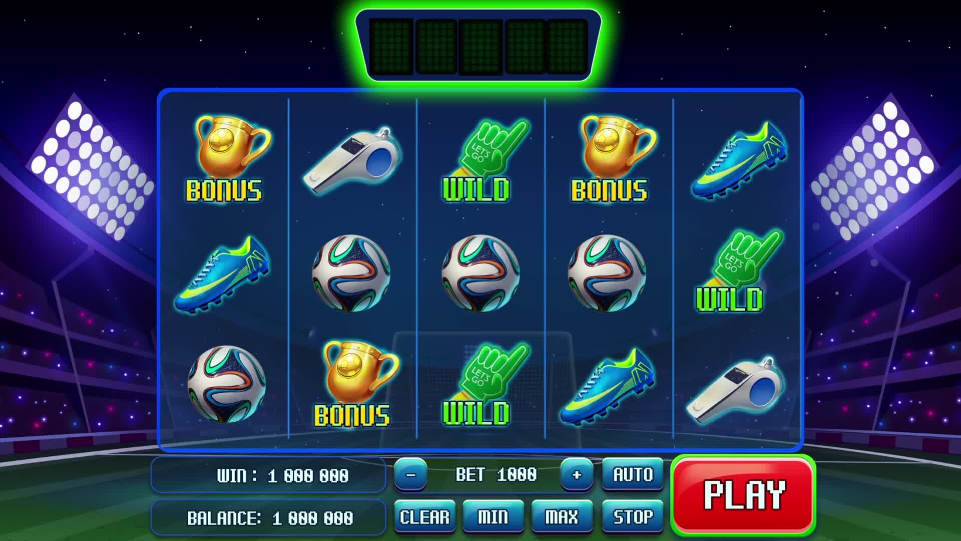 ArtStation - 'Goal' Slot Game Animation