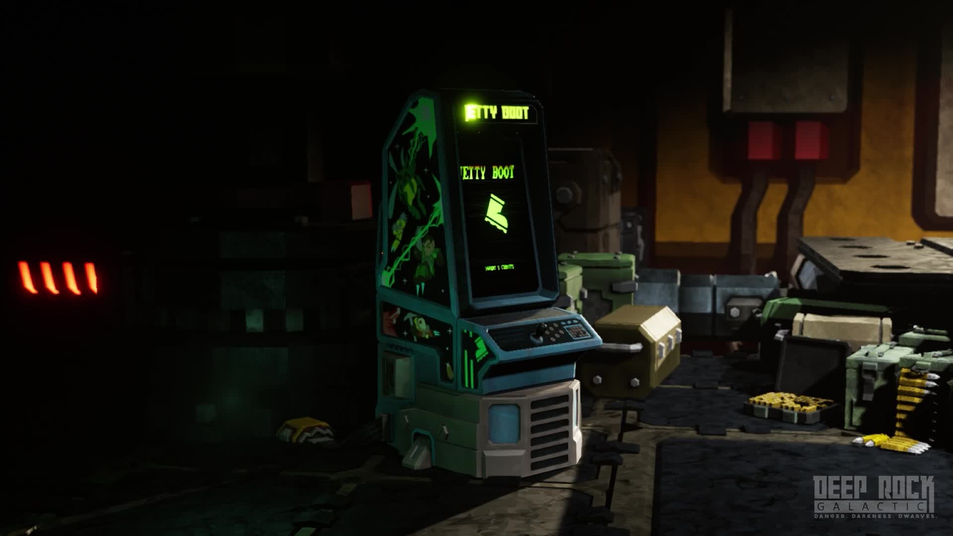 ArtStation - Deep Rock Galactic: Arcade Machine