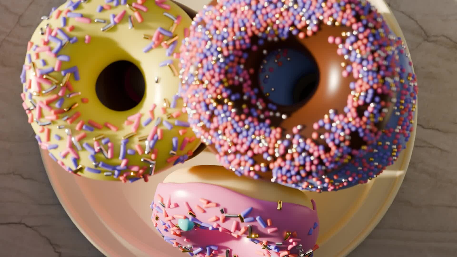 ArtStation - Donut Animation (Blender Guru)