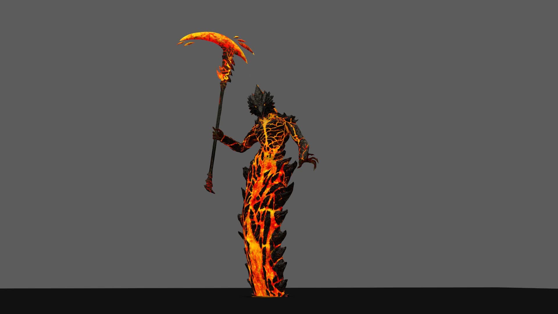 ArtStation - Fire Naga Animation Set