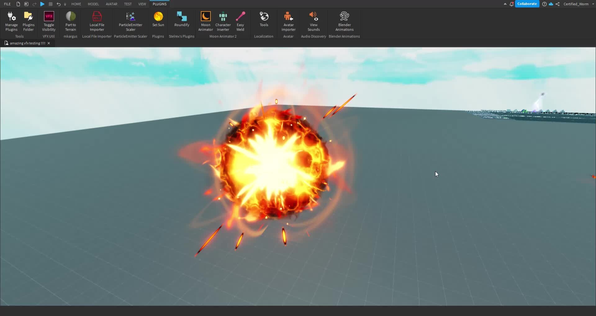 ArtStation - Large Fireball