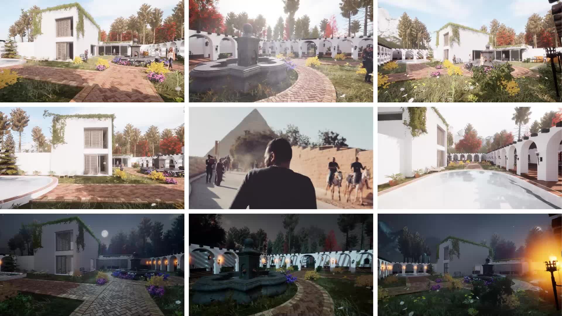 ArtStation - ArchViz | Quaint Villa Veranda