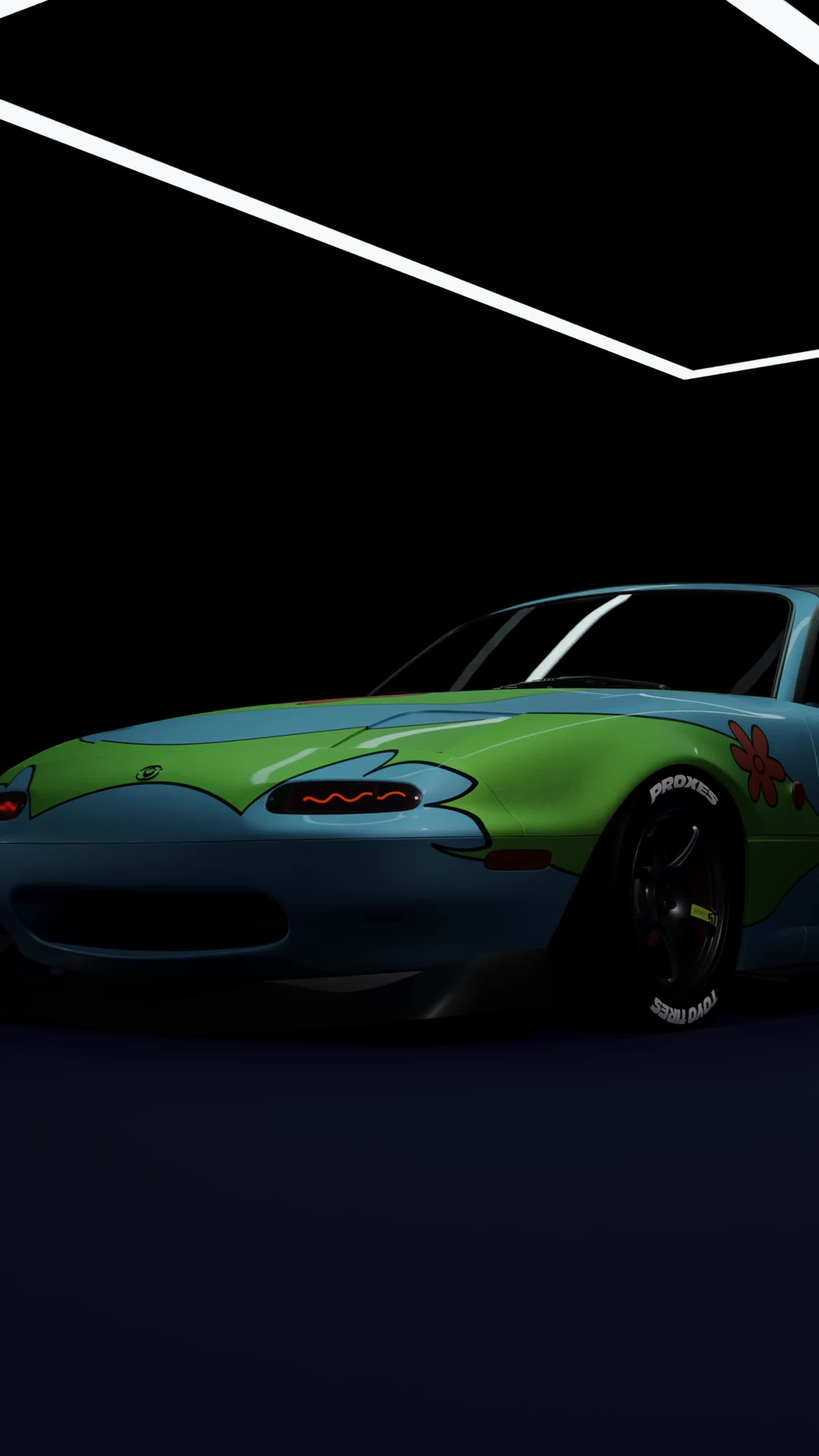 ArtStation - Mazda MX-5 Mystery Machine Animation