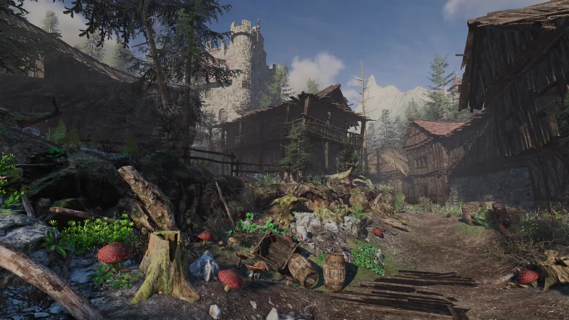 ArtStation - Abandoned Village